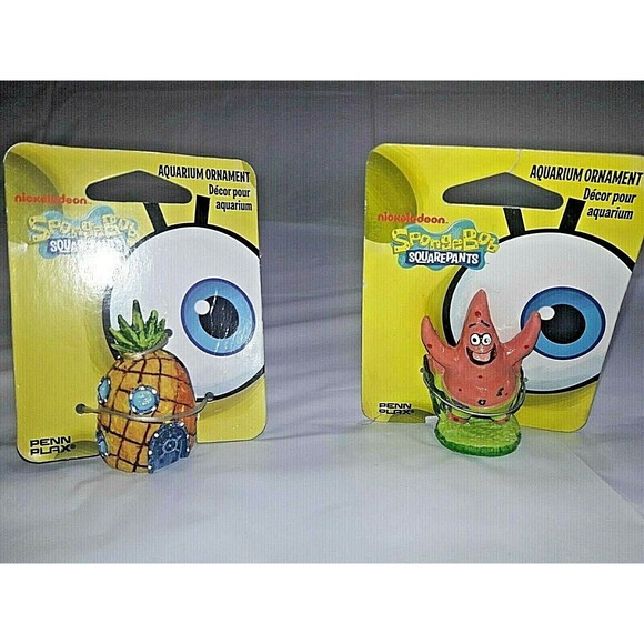 Nickelodeon | Other | Nickelodeon Spongebob Aquarium Ornaments ...